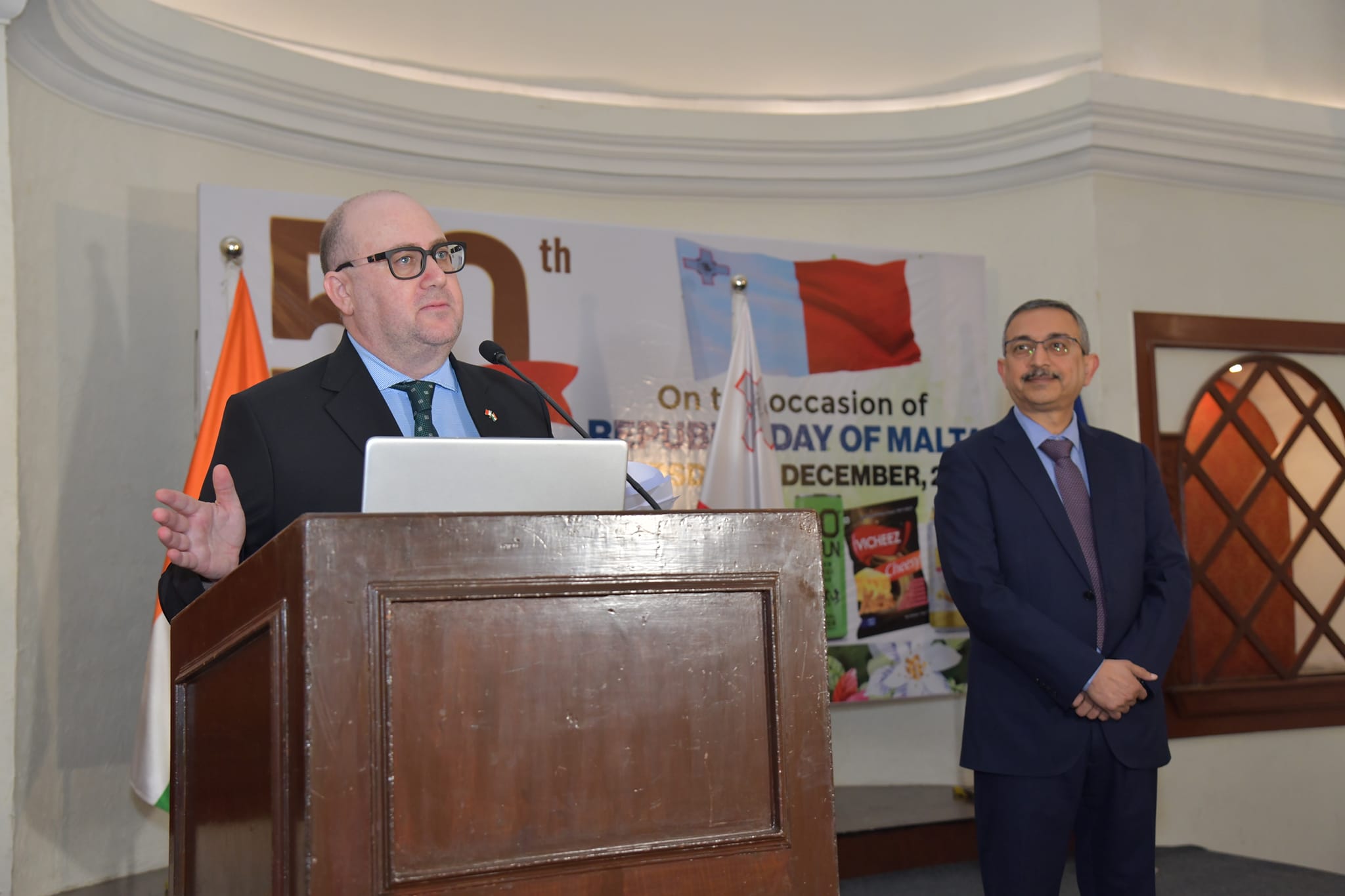 The 50th Anniversary of Malta’s Republic Day celebrated in New Delhi ...